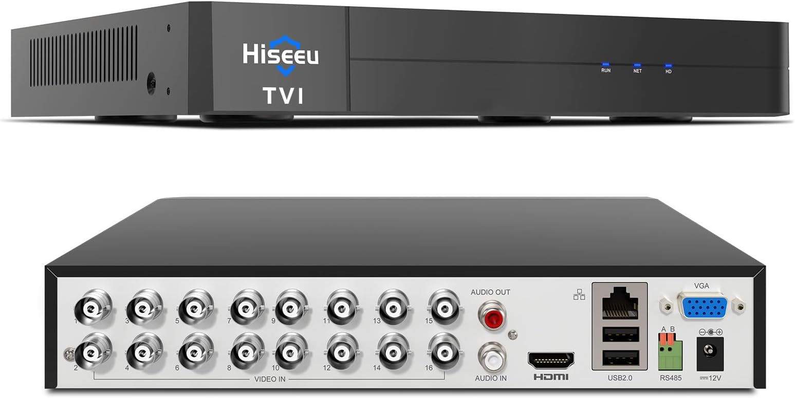 Amazon.com : Wisenet SDR-853072T 16 Channel Super HD Video Security DVR ...