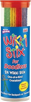 Amazon.com: Wikki Stix for Doodlers - Kid's Travel Essential: Portable ...