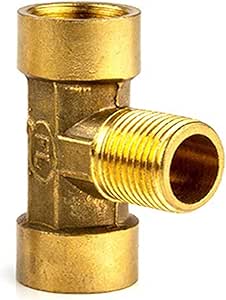 Brass Pipe Fitting Male Thread/Female Thread 1/8" 1/4" 3/8" 1/2" BSP ...