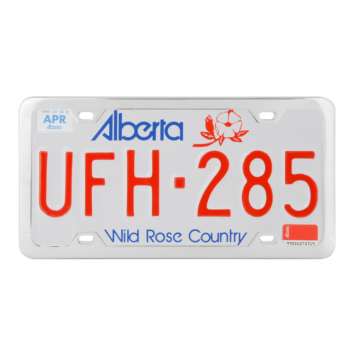 Snapklik.com : Grand General 60413 Stainless Steel License Plate Frame