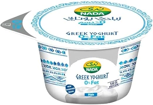 Nada Greek Yoghurt Plain 0% Fat 160g : Amazon.ae: Grocery