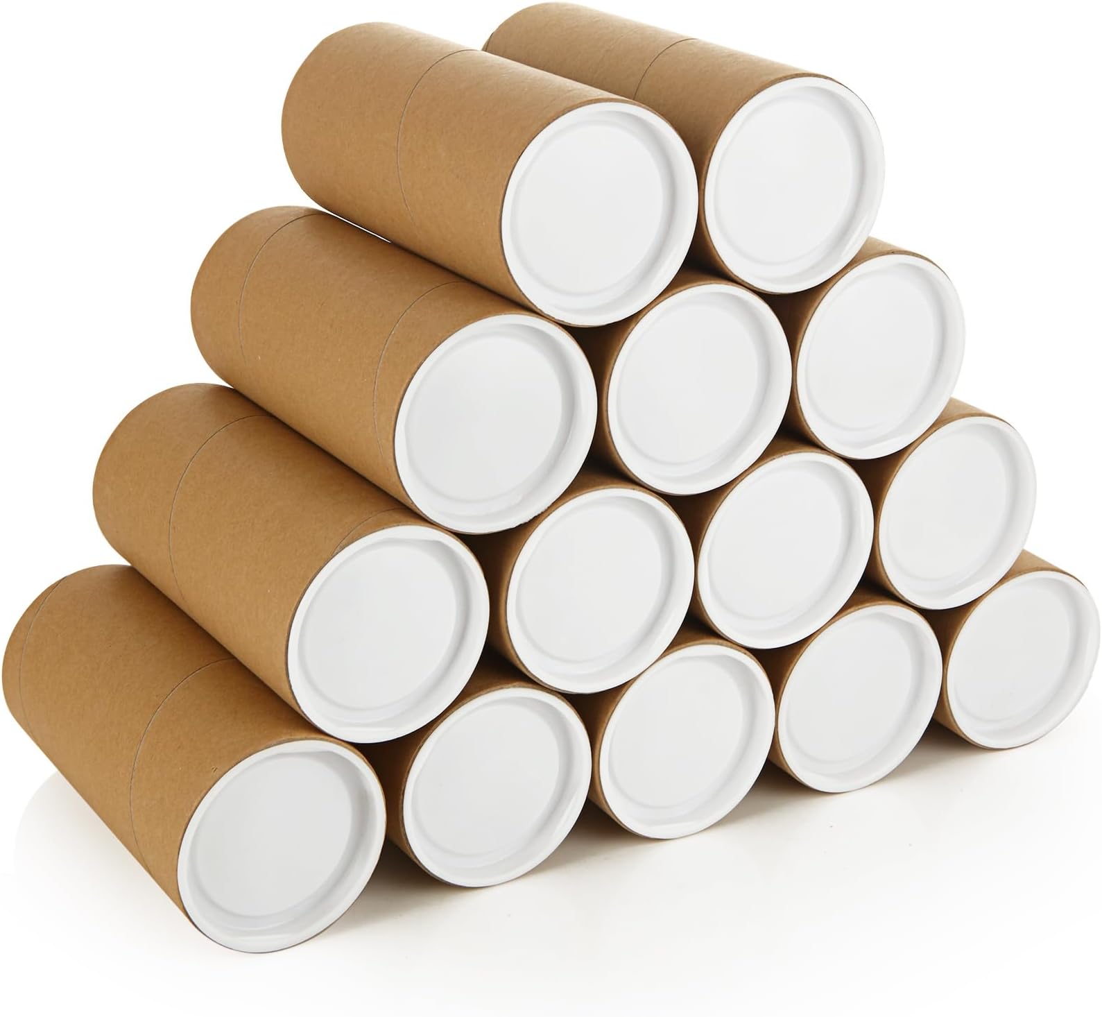 Amazon.com : FWEEK 20 Pack 3x7 Mailing Tubes with Caps for Packaging ...