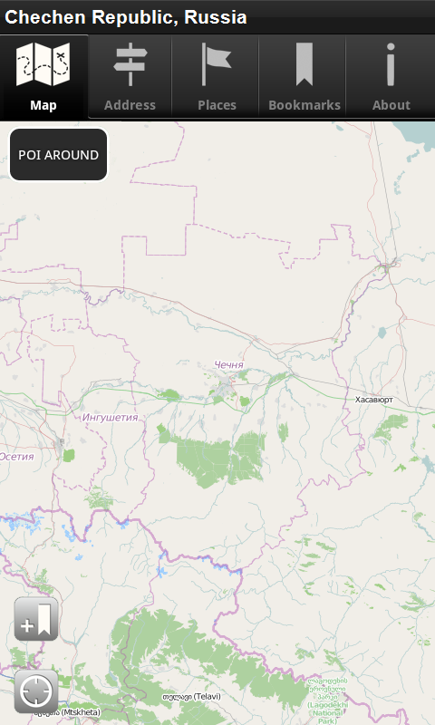 Offline Map Chechen Republic, Russia - CNM - App on Amazon Appstore