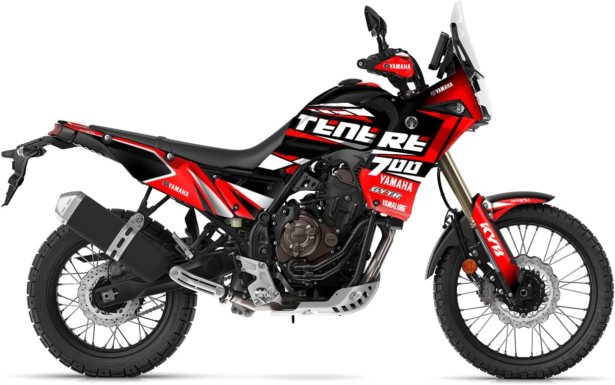 Amazon.com - Motostill Graphics Decal Kit Compatible with Tenere 700 T7 ...
