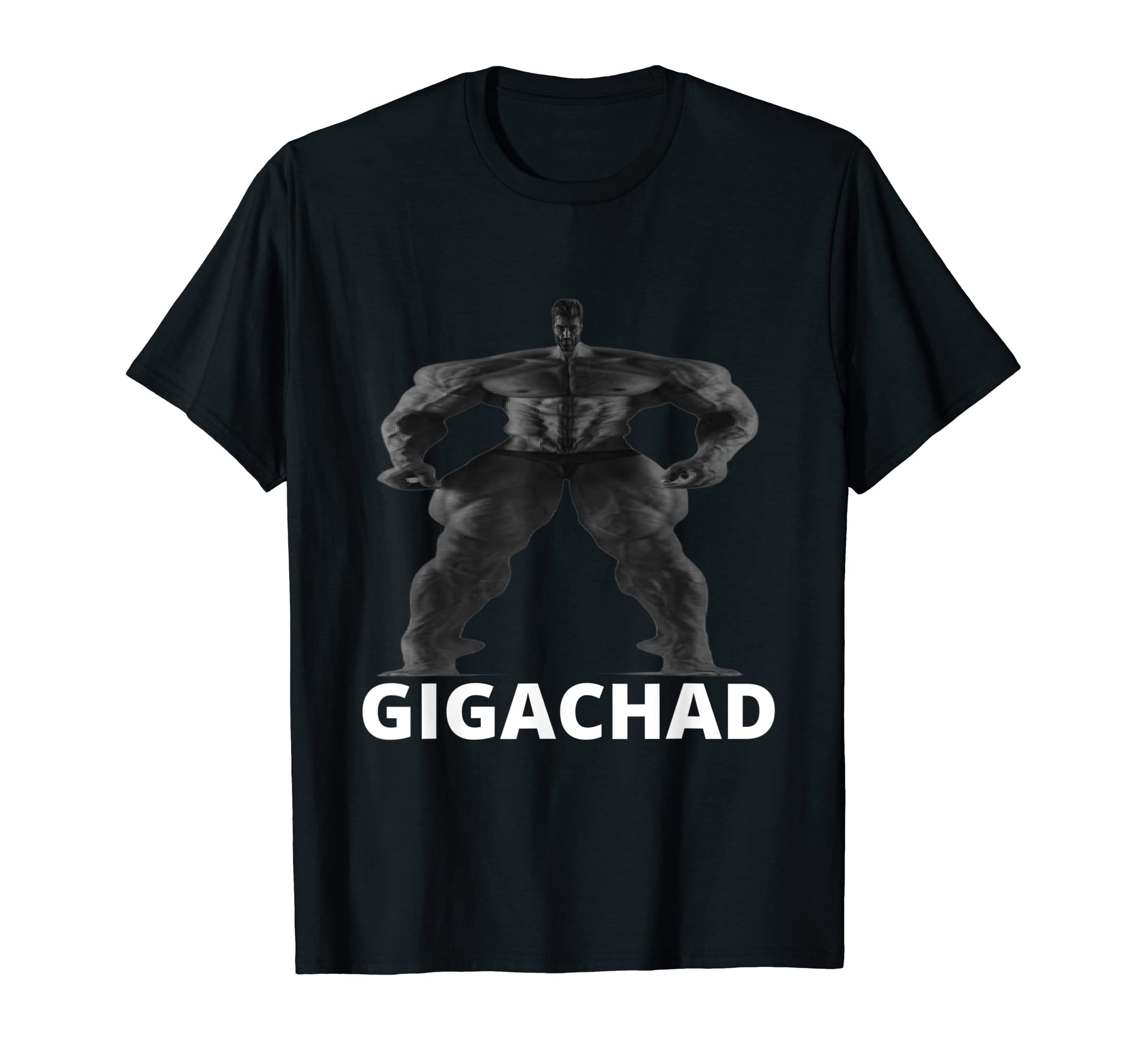 Gigachad Average Sigma Male Grindset Meme T-Shirt : Amazon.co.uk: Fashion