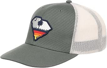 Local Crowns South Carolina Green Embroidery Views Adjustable Snapback ...