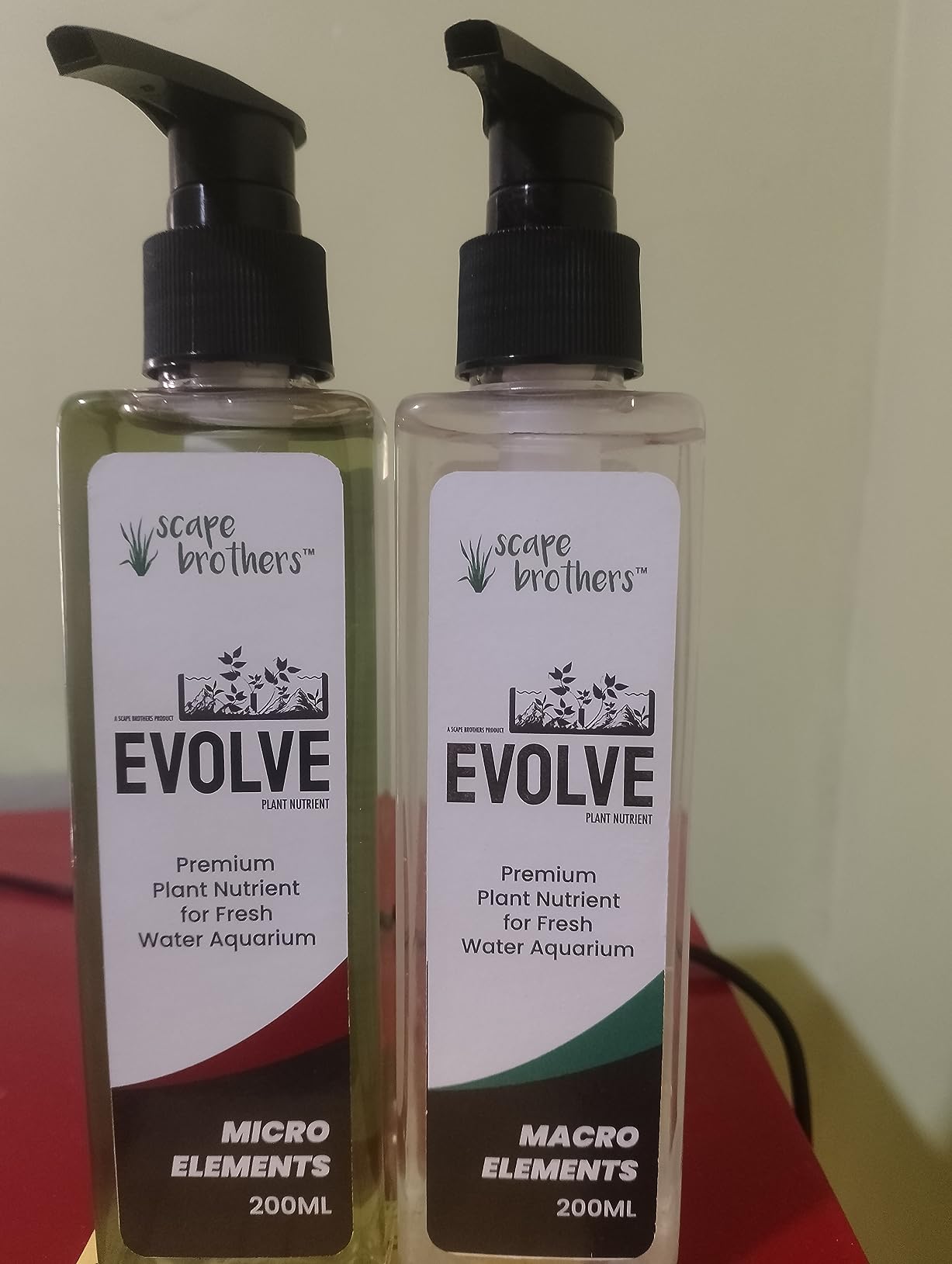 Scape Brothers Evolve Macro (200ml) & Micro (200ml) Fertilizer for Planted Aquariums : Amazon.in ...