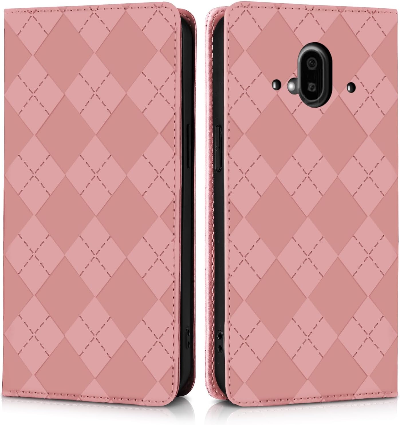 Amazon.co.jp: らくらくスマートフォン F-52B 富士通 ケース 手帳型 高級PUレザー カバー f52b f-52b 富士通用 fujitsu用 らくらくスマートフォン F ...