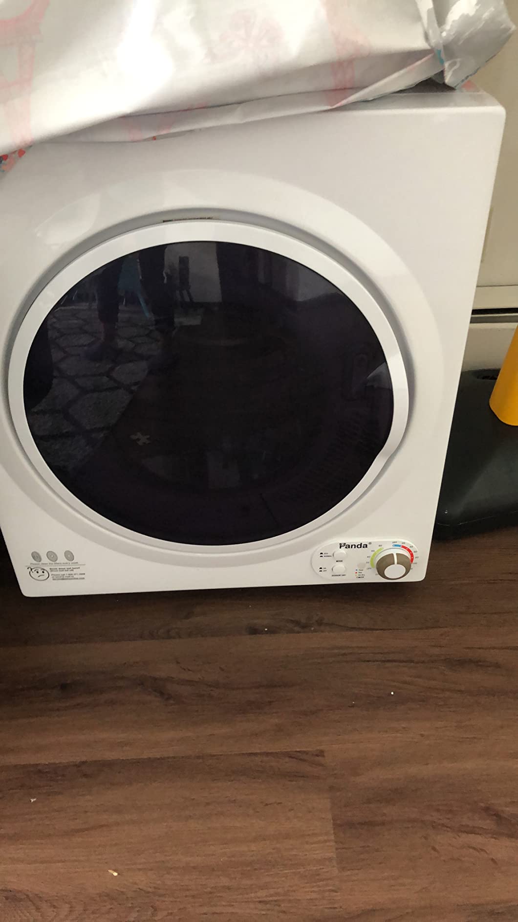 $27/mo - Finance Panda Portable Compact Laundry Dryer, 3.5 cu.ft, Black ...