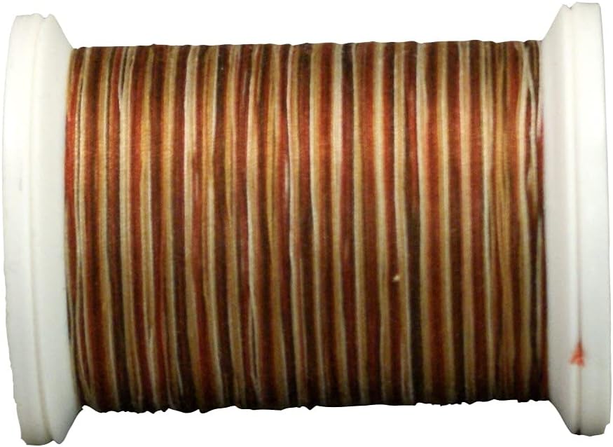 Amazon.com: YLI 24450-11V 3-Ply 40wt T-40 Cotton Quilting Variegated ...