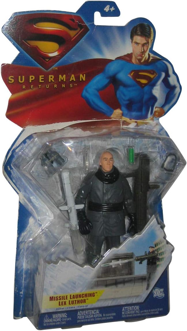 Superman Returns Missile Launching Lex Luthor Figure : Amazon.it ...