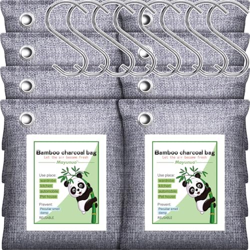 Amazon.com: AIRJOI Bamboo Charcoal Air Purifying Bag (Single Unit ...
