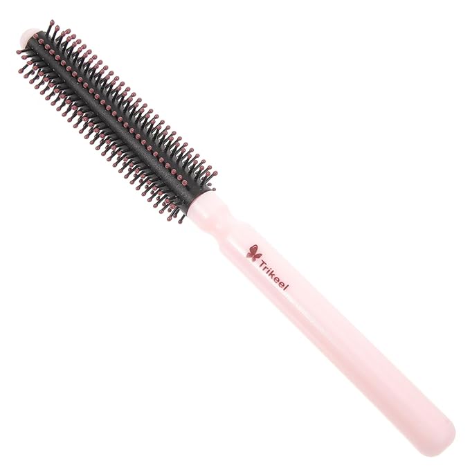 Amazon.com : Short Hair Brush Small Round Hair Brush for Blow Drying ...