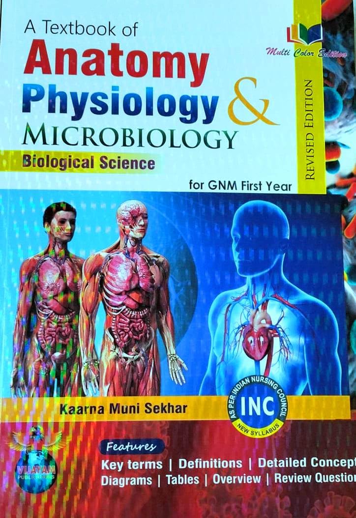 Buy A Textbook Of Anatomy Physiology & Microbiology For GNM First Year ...