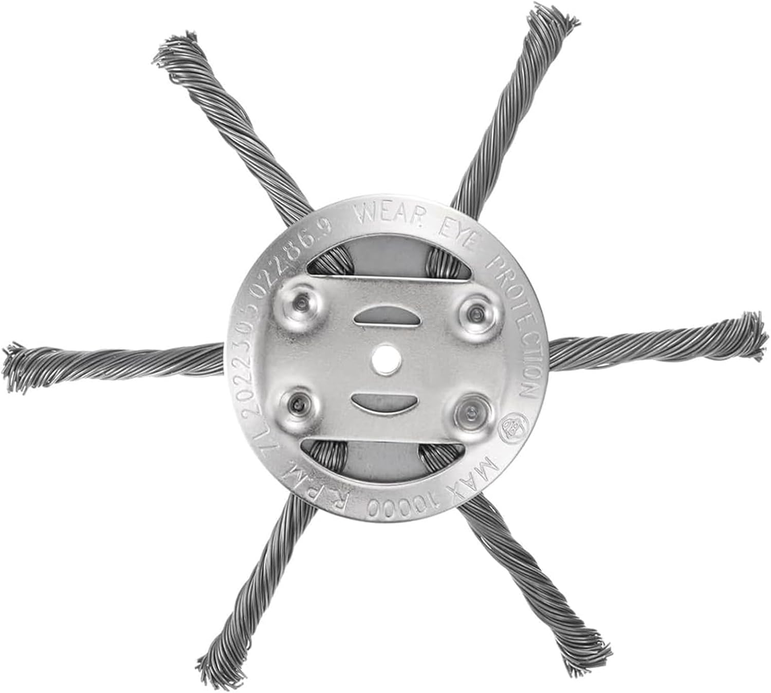 Amazon.com: YOPADE 6 Inches Metal Weed Eater Blades Weed Wacker Blades ...