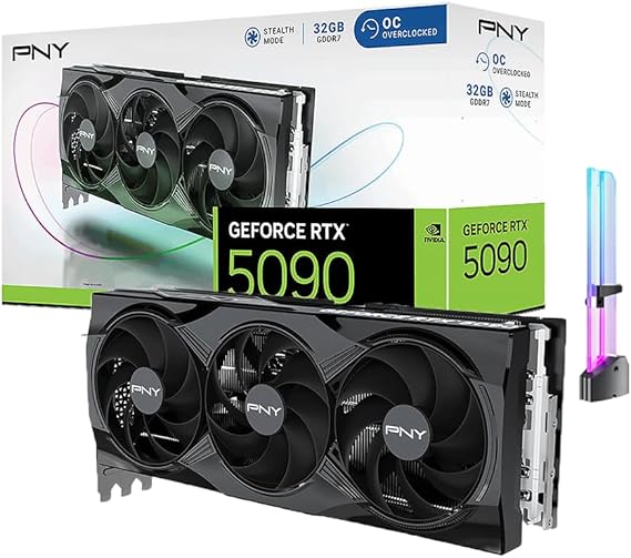 Amazon.com: CyberGeek GeForce RTX 5090 Overclocked Triple Fan Graphics ...
