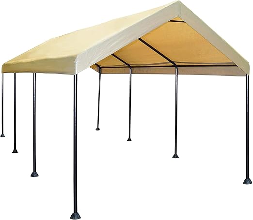 Amazon.com : Caravan Canopy Mega Domain Carport with Waterproof ...