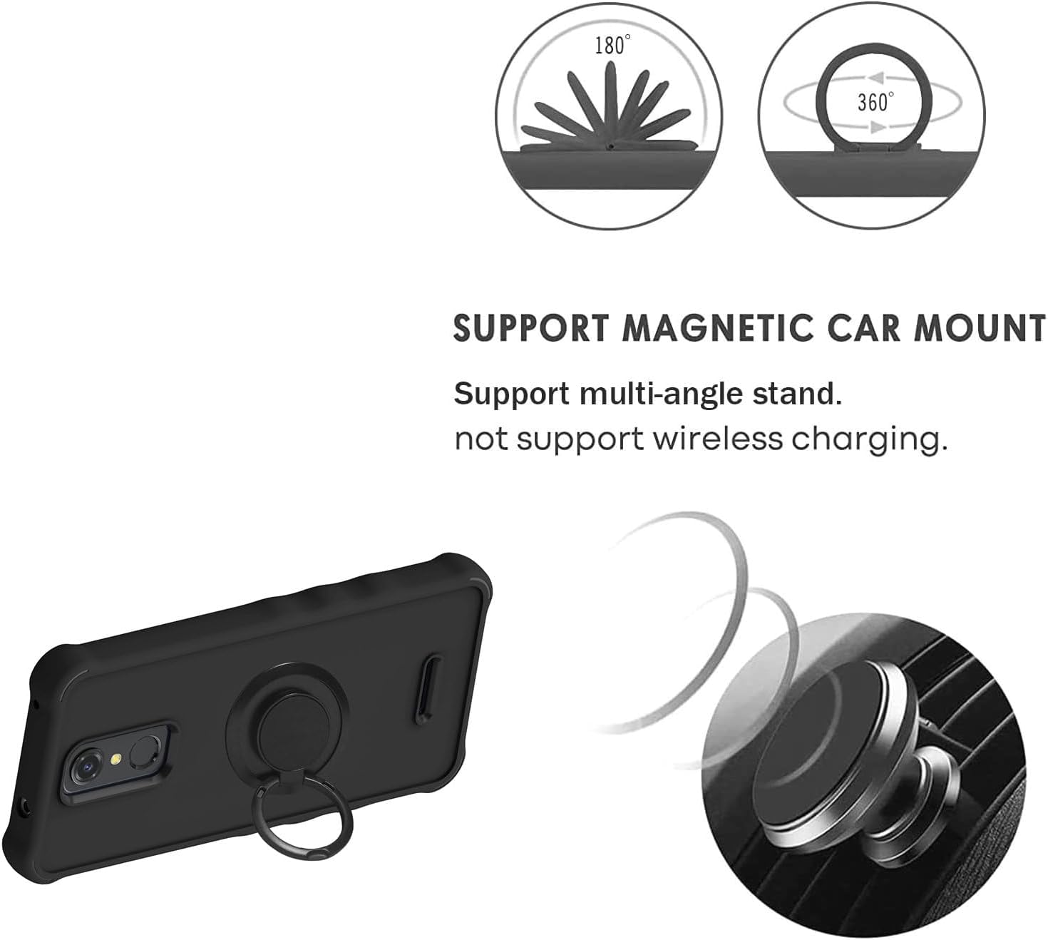 ConsumerCellular IRIS CONNECT SH4650 – Funda compatible con celular ...