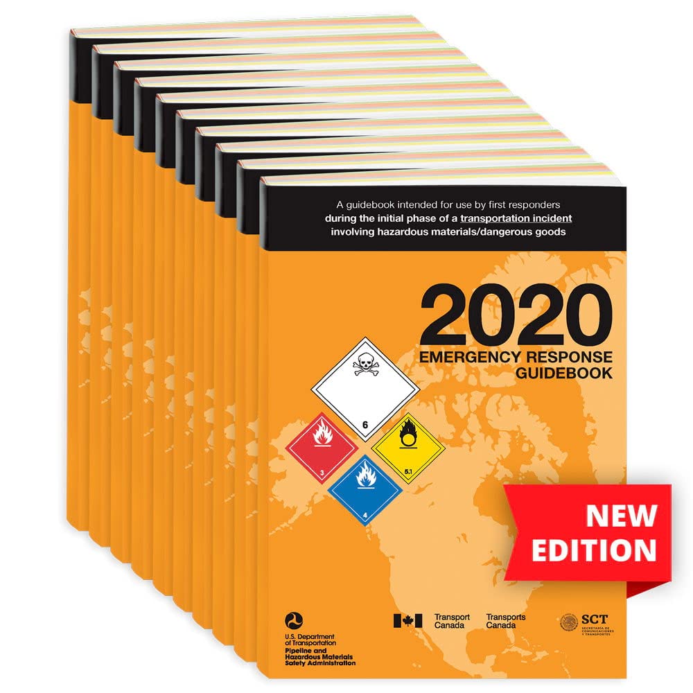 Buy 2020 Emergency Response Guidebook (ERG) 10-pk. - English - 5.5" x 7 ...