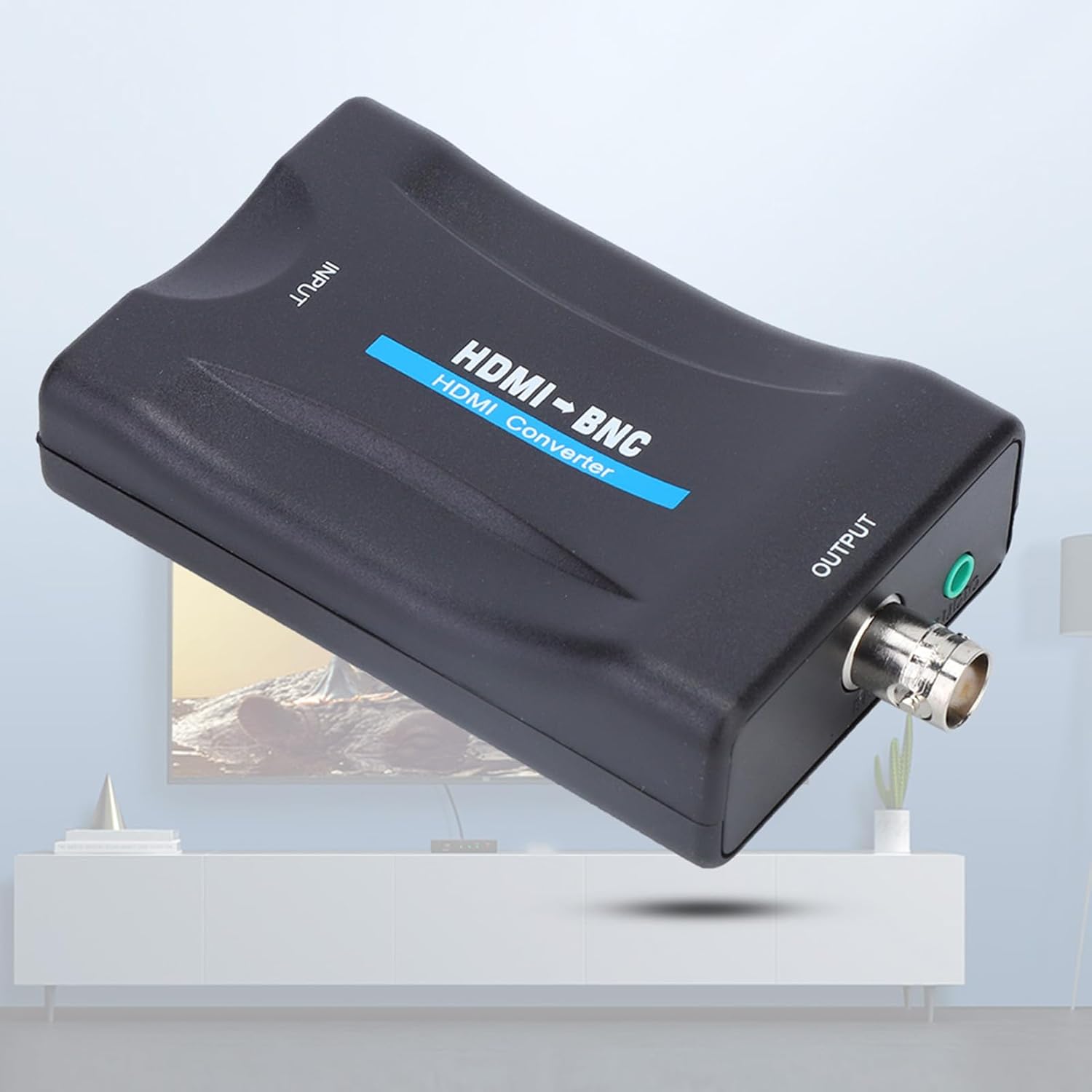 Coax to Hdmi Converter, Hdmi to BNC Composite Video and 3.5mm Coaxial ...