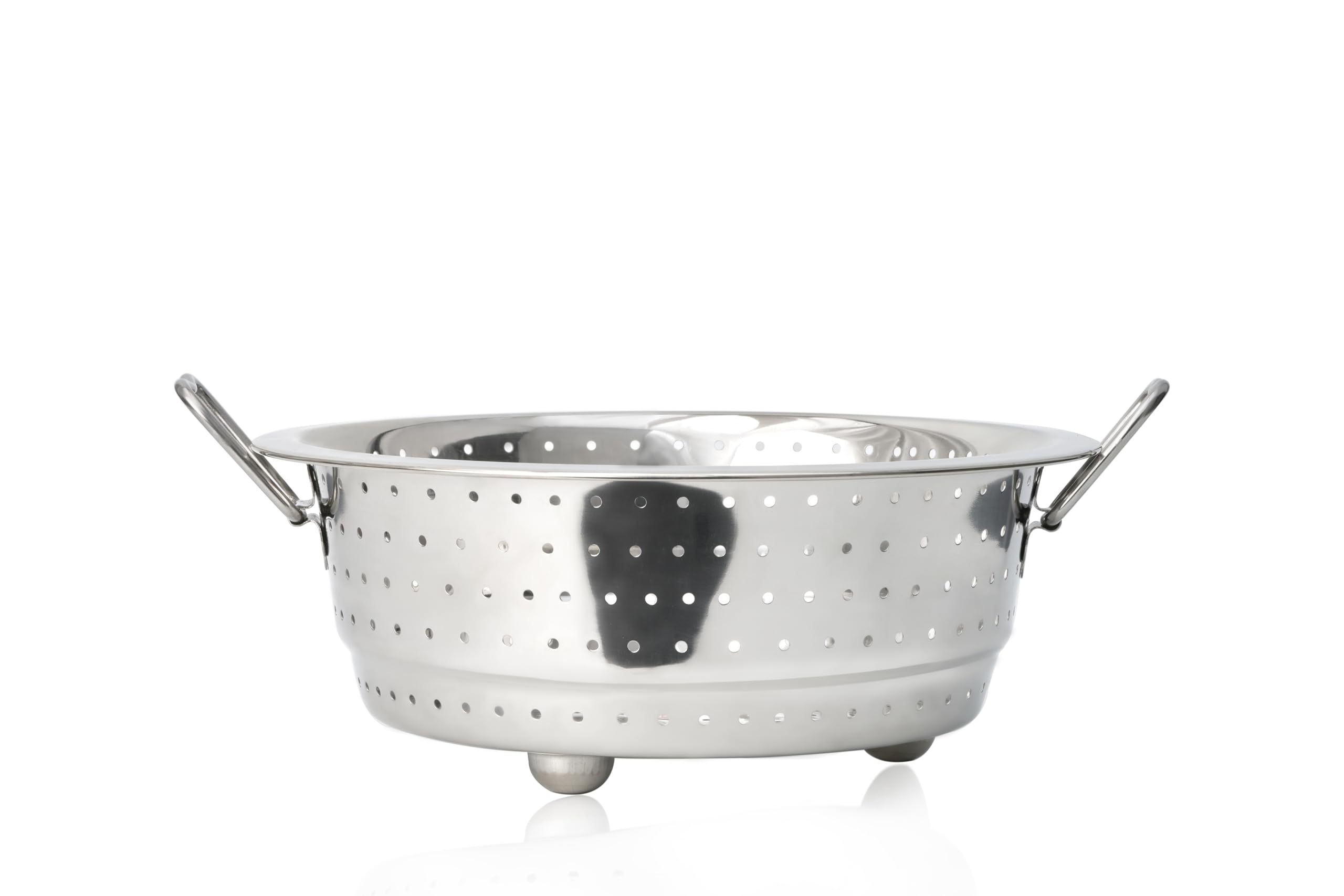 Kitdor Stainless Steel Rice Strainer for Kitchen (Small) | Colander for ...