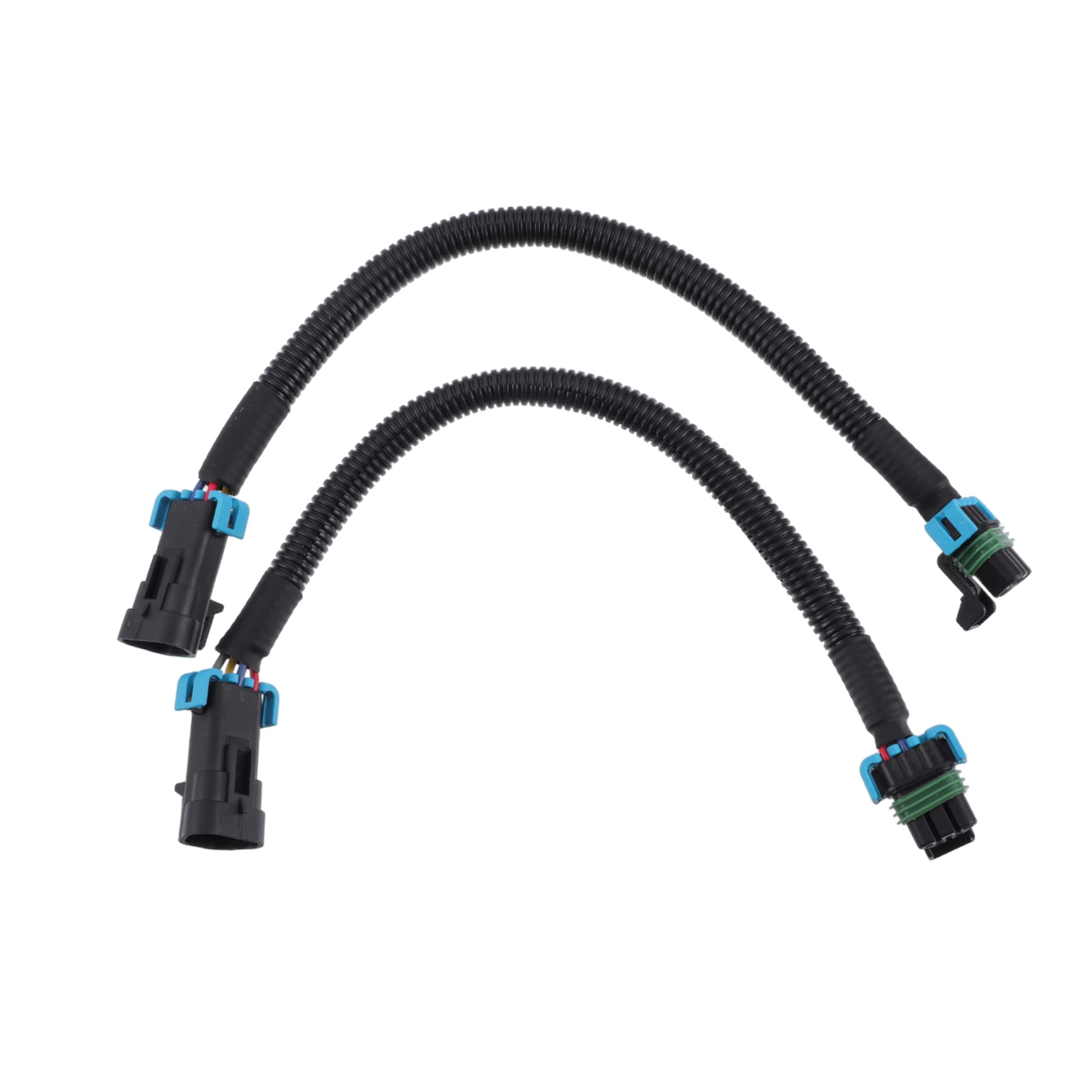 Amazon.com: X AUTOHAUX 2pcs Oxygen O2 Sensor Header Extension Harness ...