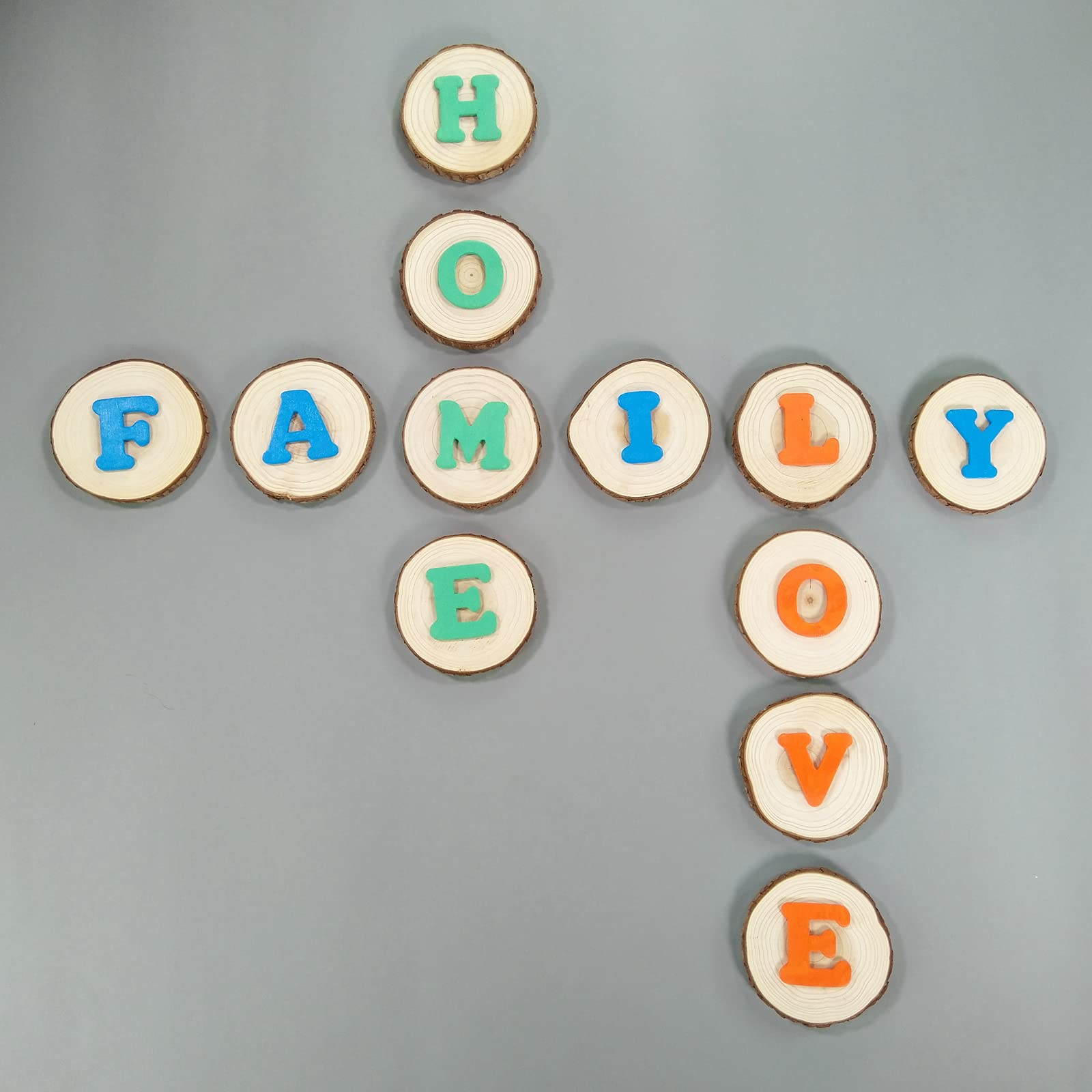 Kang&Chang Wooden Letters,Wooden Alphabet Letters,Unfinished Wood ...