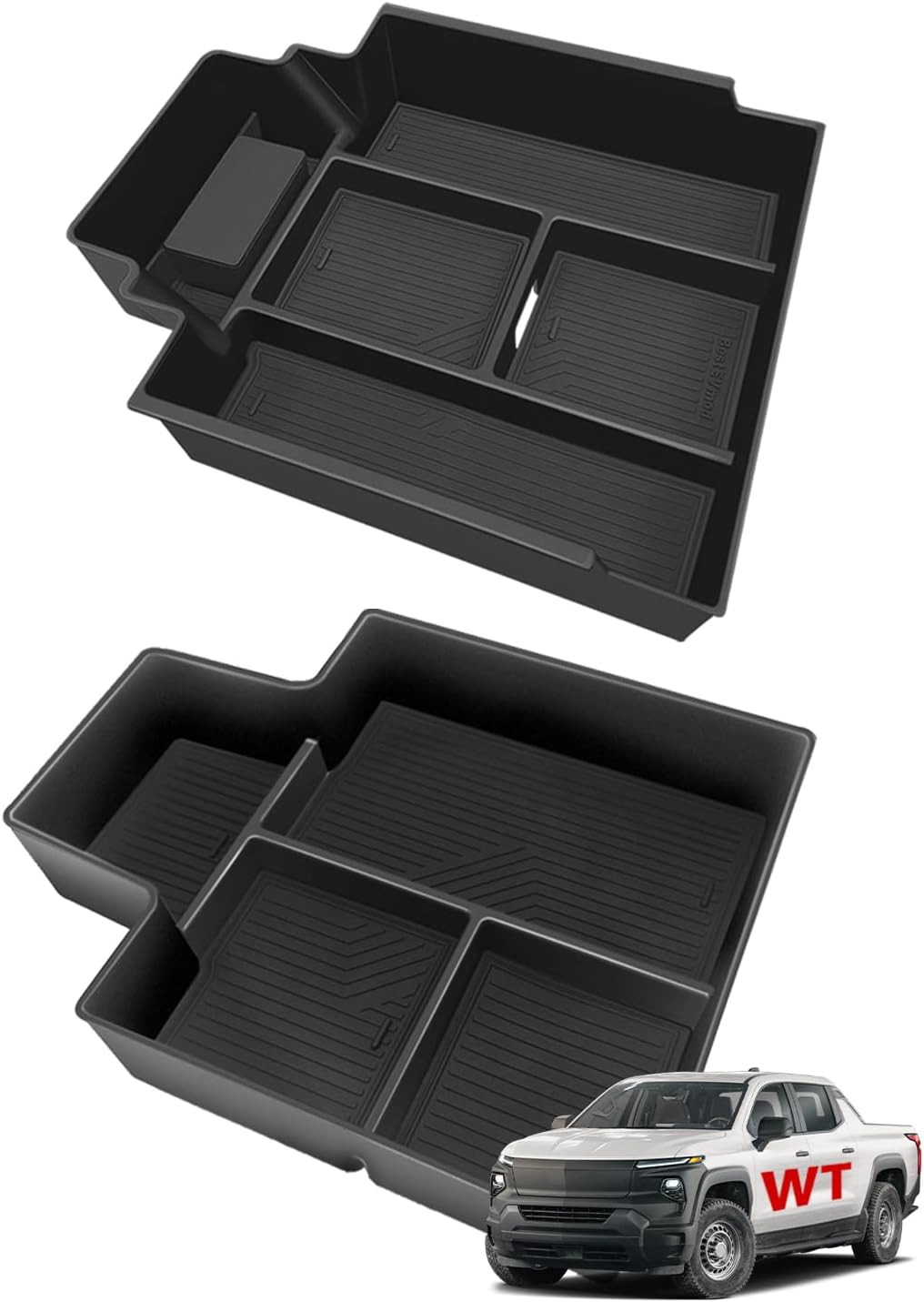 Amazon.com: BestEvMod 2PCS Center Console Organizer Trays Fit for ...