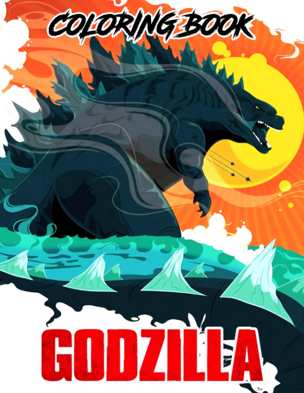 Godzilla Coloring Book Cool Coloring Book With Lots Of Godzilla ...