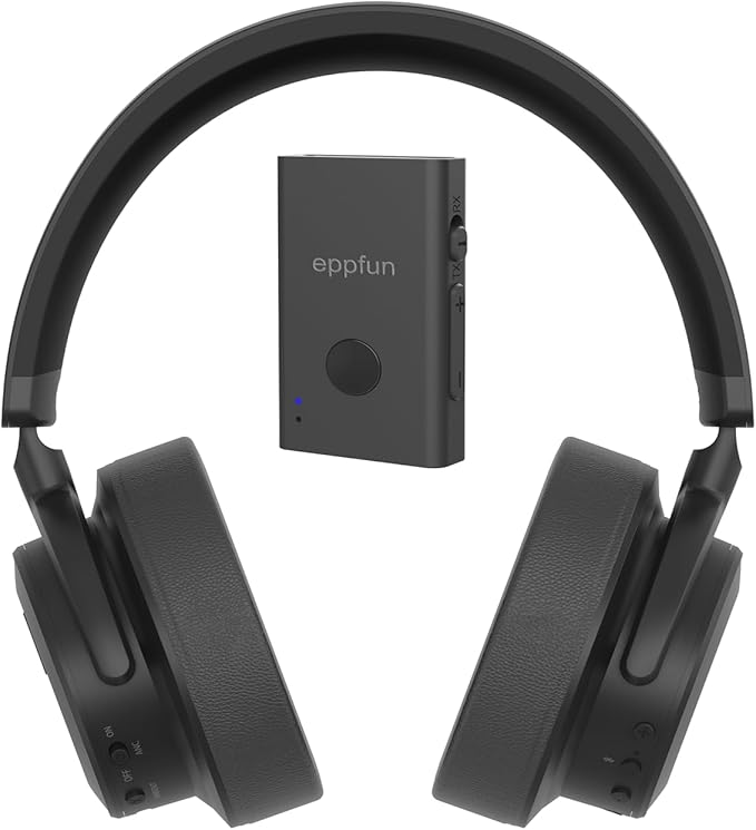 Amazon.com: eppfun LE Audio LC3 AURACAST Bluetooth 5.3 Headphones ...