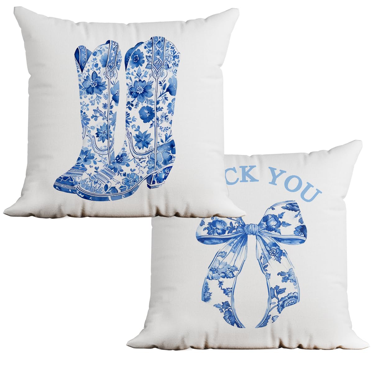 Amazon.com: uinwk Chinoiserie Blue and White Decor,Chinoiserie Coquette ...