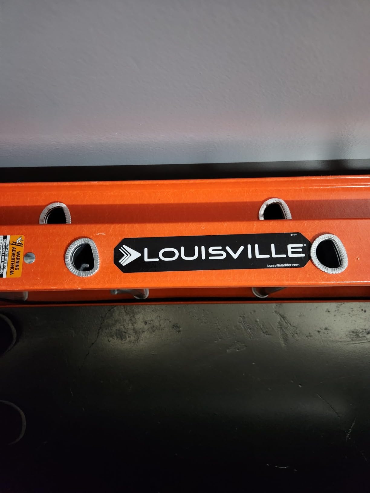 $14/mo - Finance Louisville Ladder FE3224 Fiberglass Extension Ladder ...