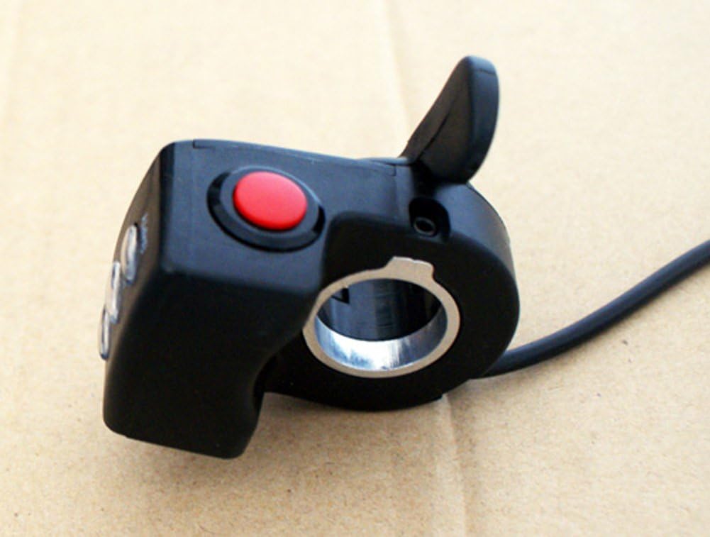 Amazon.com : L-faster 24V/36V/48V E-Bicycle Thumb Throttle Handle Bar ...