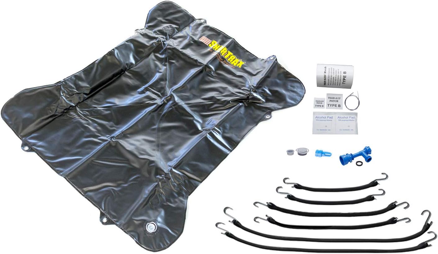 Shurtrax Water Ballast, 56 x 48 x 3 in, Up to 320 lb, Siphon Pump ...