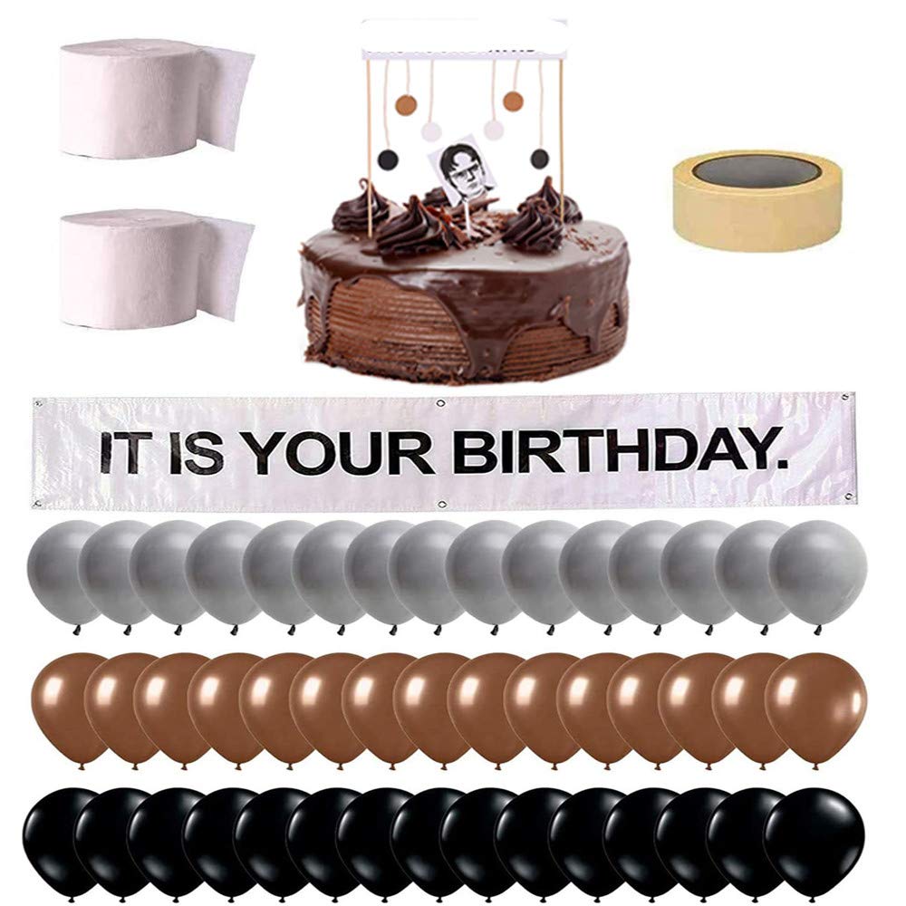 Buy The Office Birthday Decorations KitIt Is Your Birthday Banner The buy-the-office-birthday-decorations-kitit-is-your-birthday-banner-the