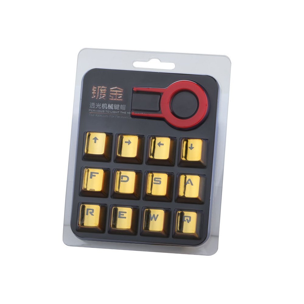 Buy PBT Keycaps,Keycap Set for Cherry MX Mechanical Keyboard Gold ...