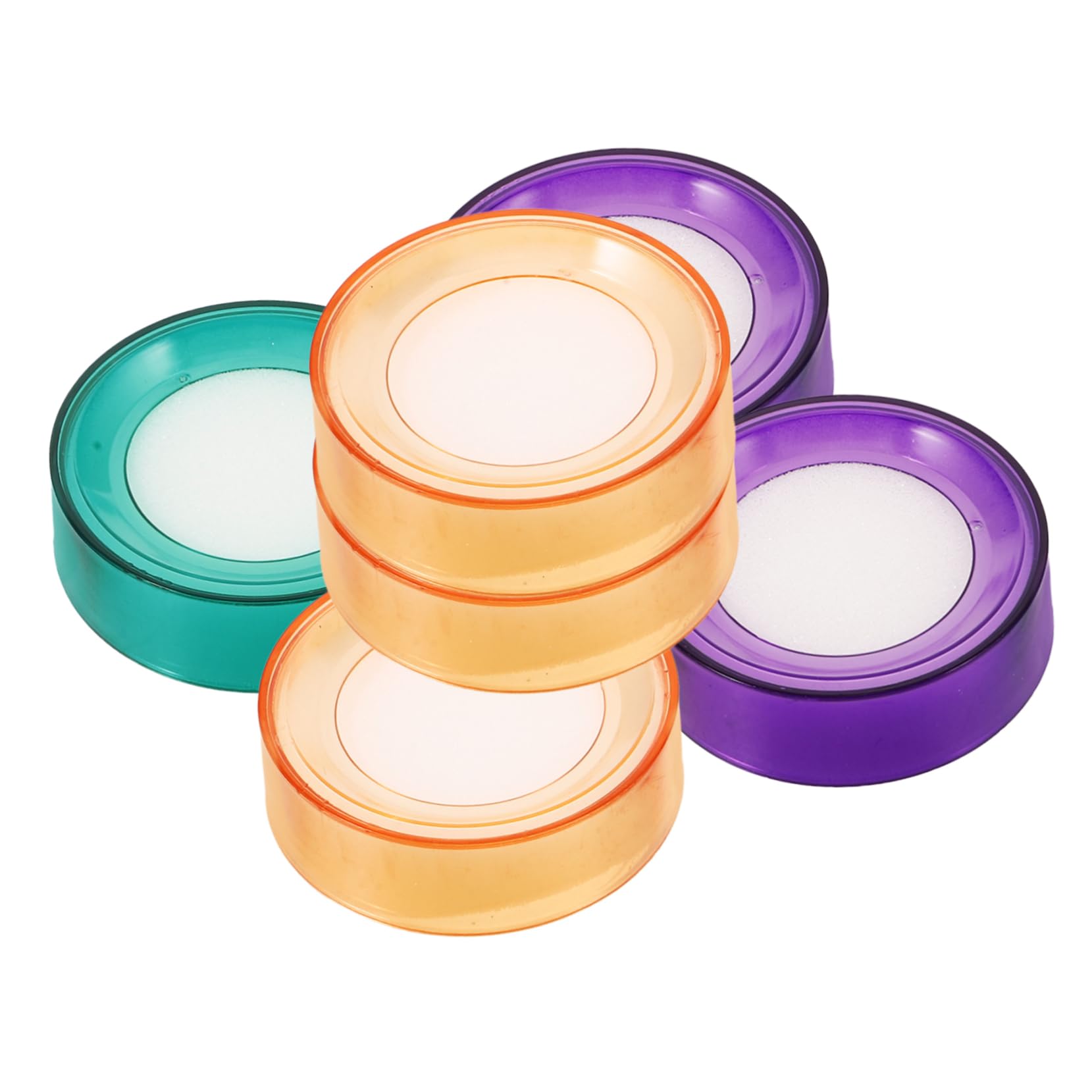 Amazon.com: 6Pcs Finger Wet Sponge Sponge Cup Moistener Fingertip ...