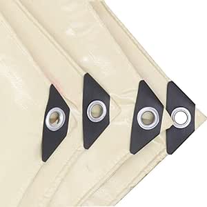 Amazon.com: Tarp Canvas, Heavy Duty Waterproof Tarpaulin Truck Tarp ...