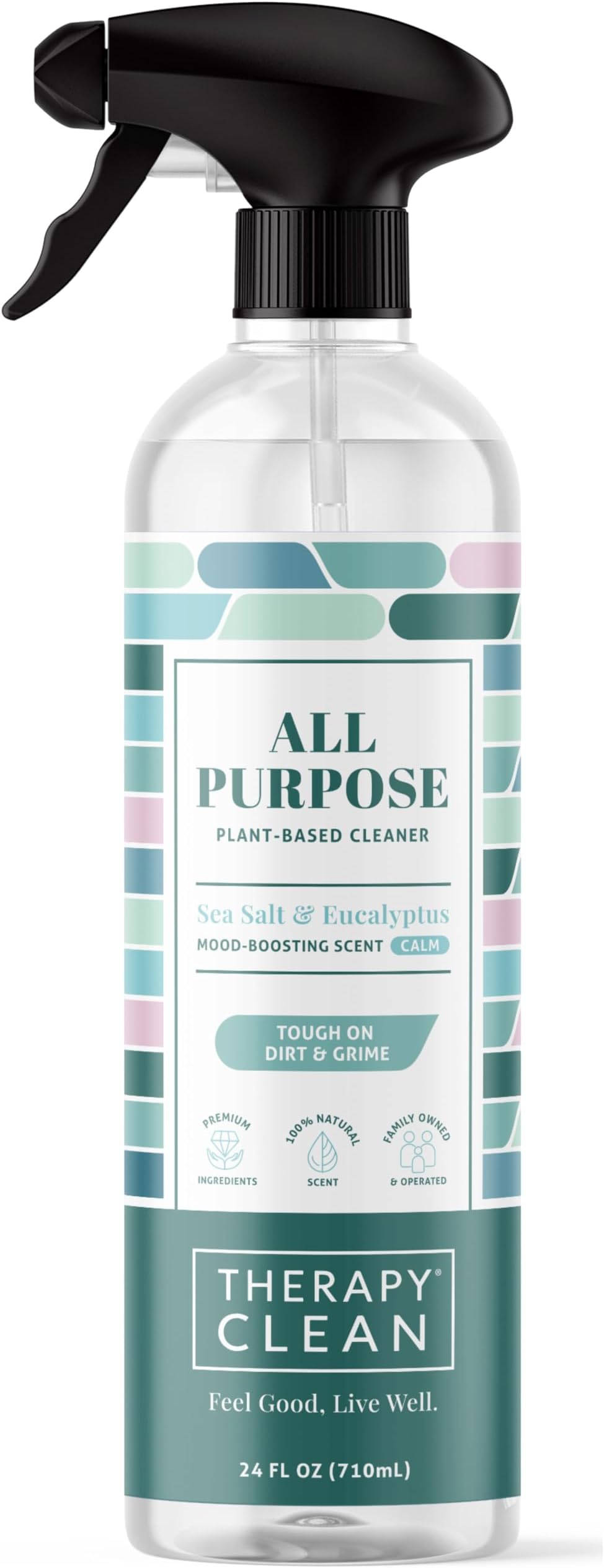 Amazon.com: Therapy Clean All Purpose Cleaner Spray, Multipurpose ...