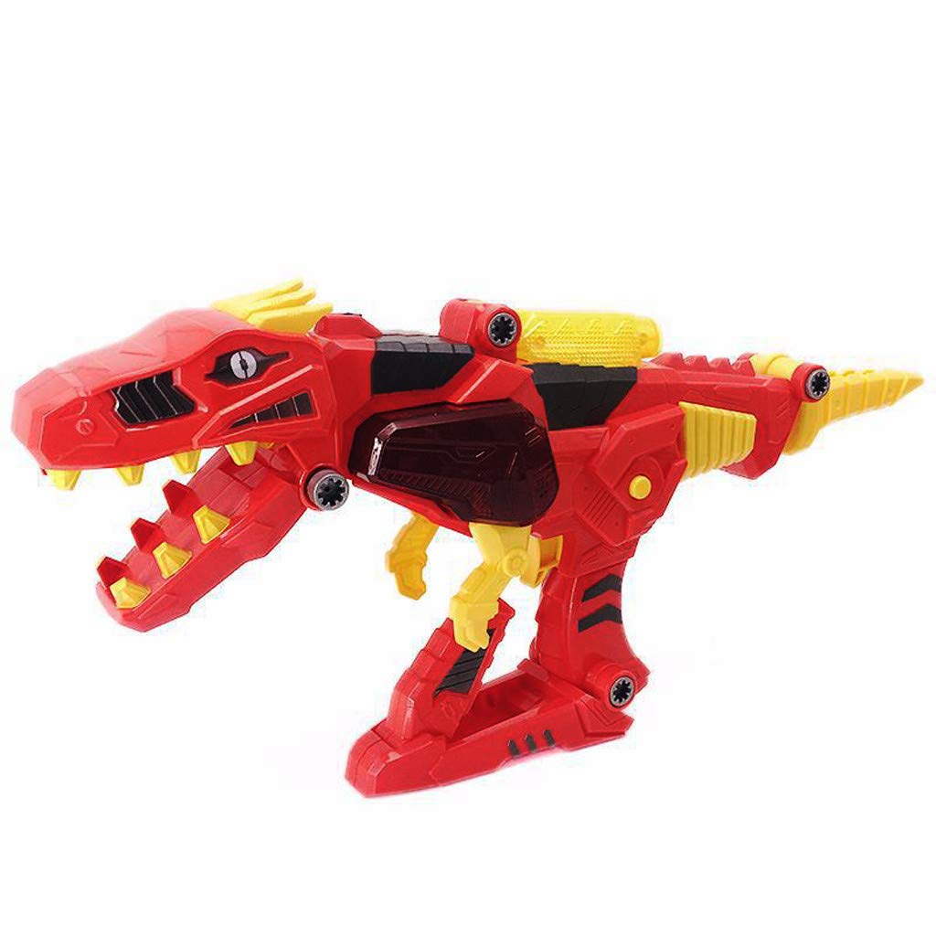 Buy H.eternal Dinosaur Transforming Toy 3 in 1 Dinobot Blaster Build ...