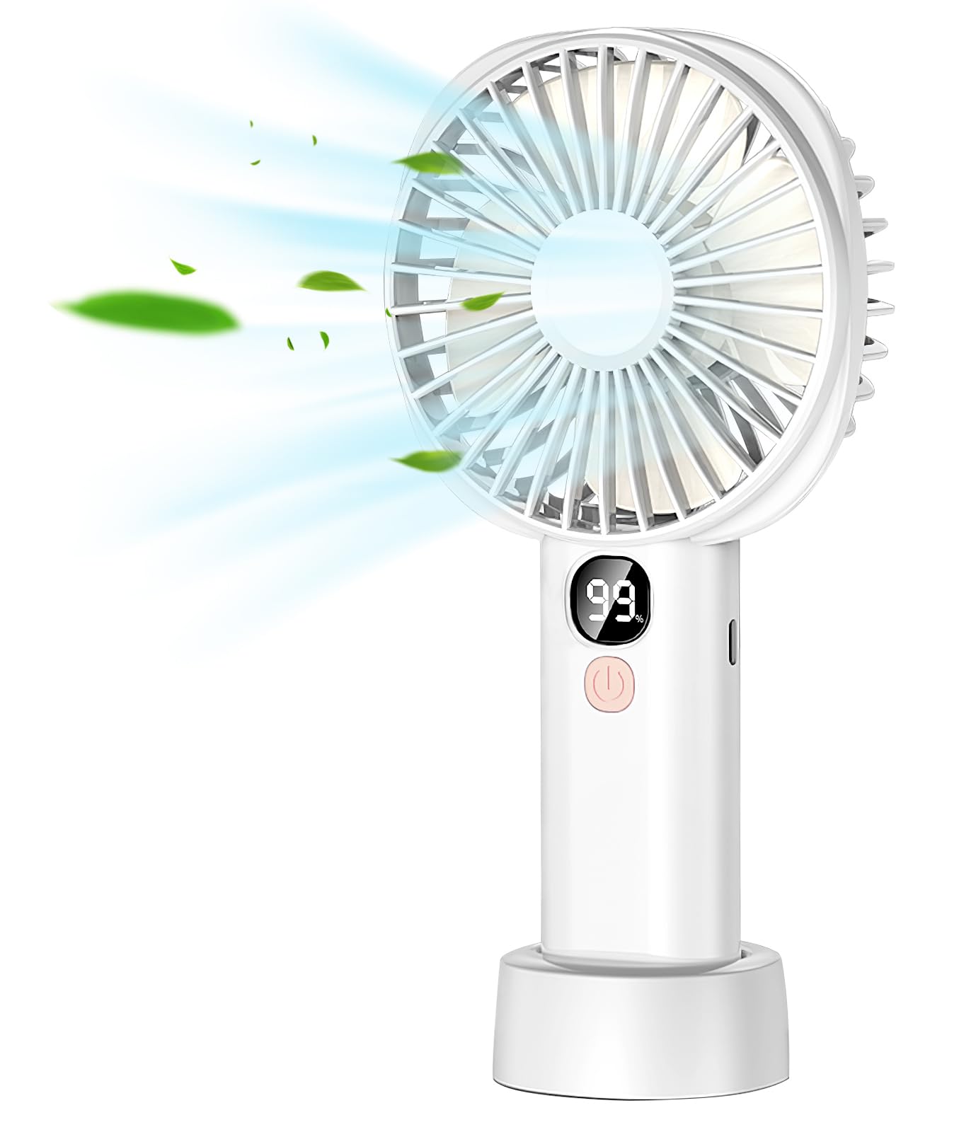 Amazon.com: Mini Hand Held Fan Portable, Rechargeable Battery Operated ...