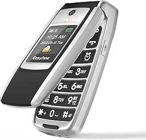 Amazon.com: Easyfone T300 4G Unlocked Flip Cell Phone for Seniors ...