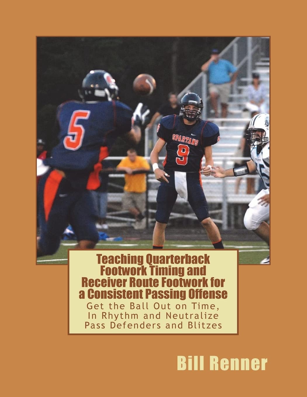 Teaching Quarterback Footwork Timing with Receiver Route Footwork for a ...