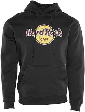 Amazon.com: Hard Rock Classic Pullover Hoodie Black : Clothing, Shoes ...