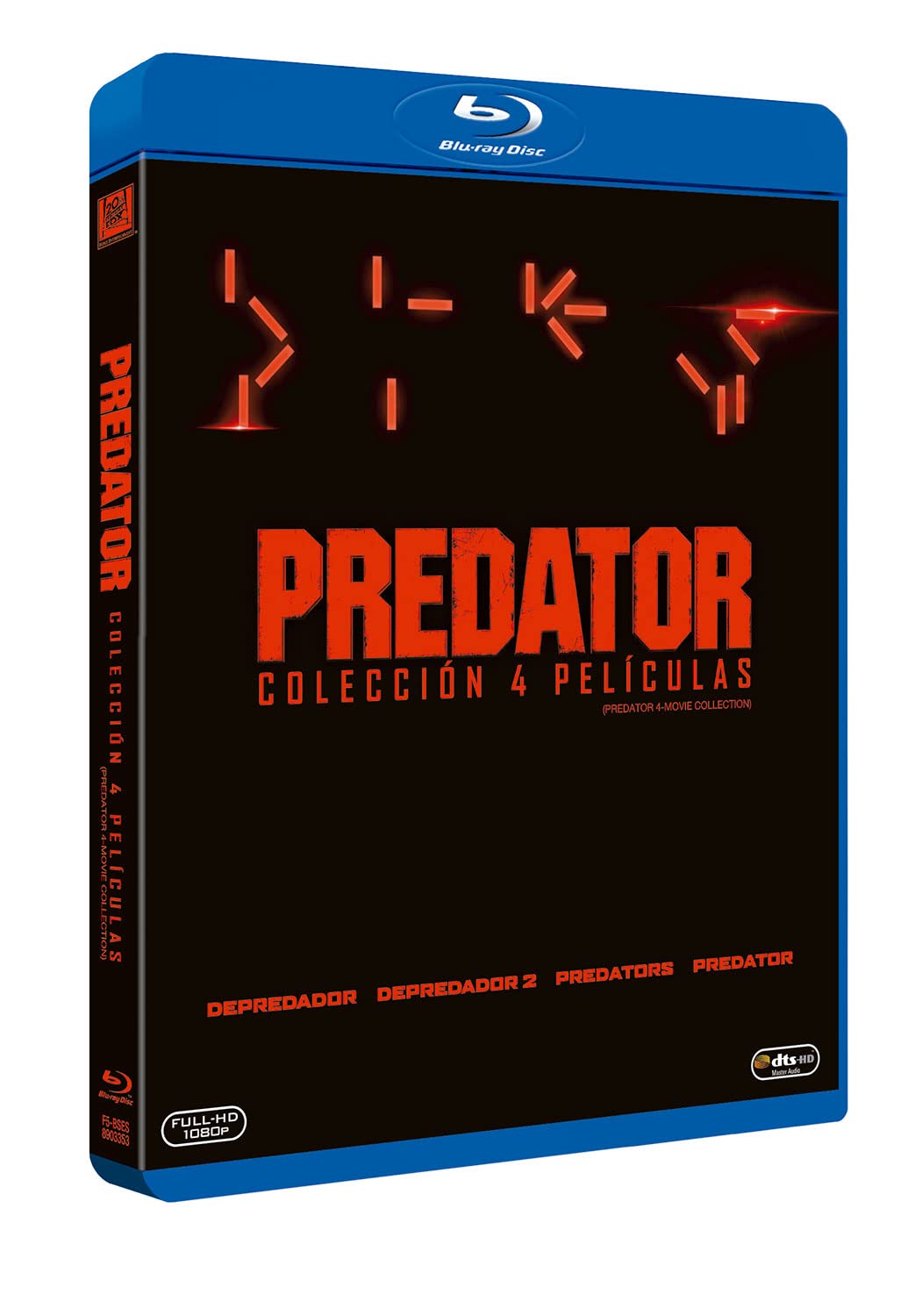 Predator [4Blu-Ray] [Region B] (English Audio. English subtitles ...