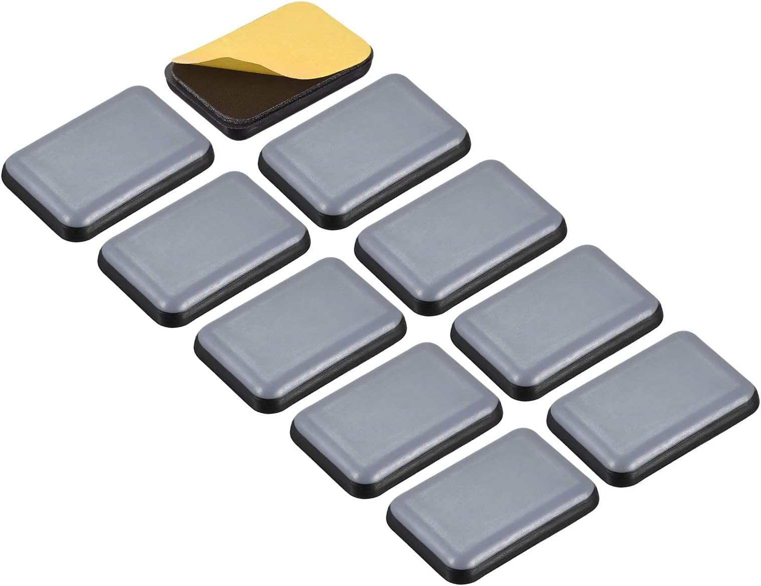 Amazon.com: MY MIRONEY Rectangle Self-Stick Furniture Sliders 1.4" x 1 ...
