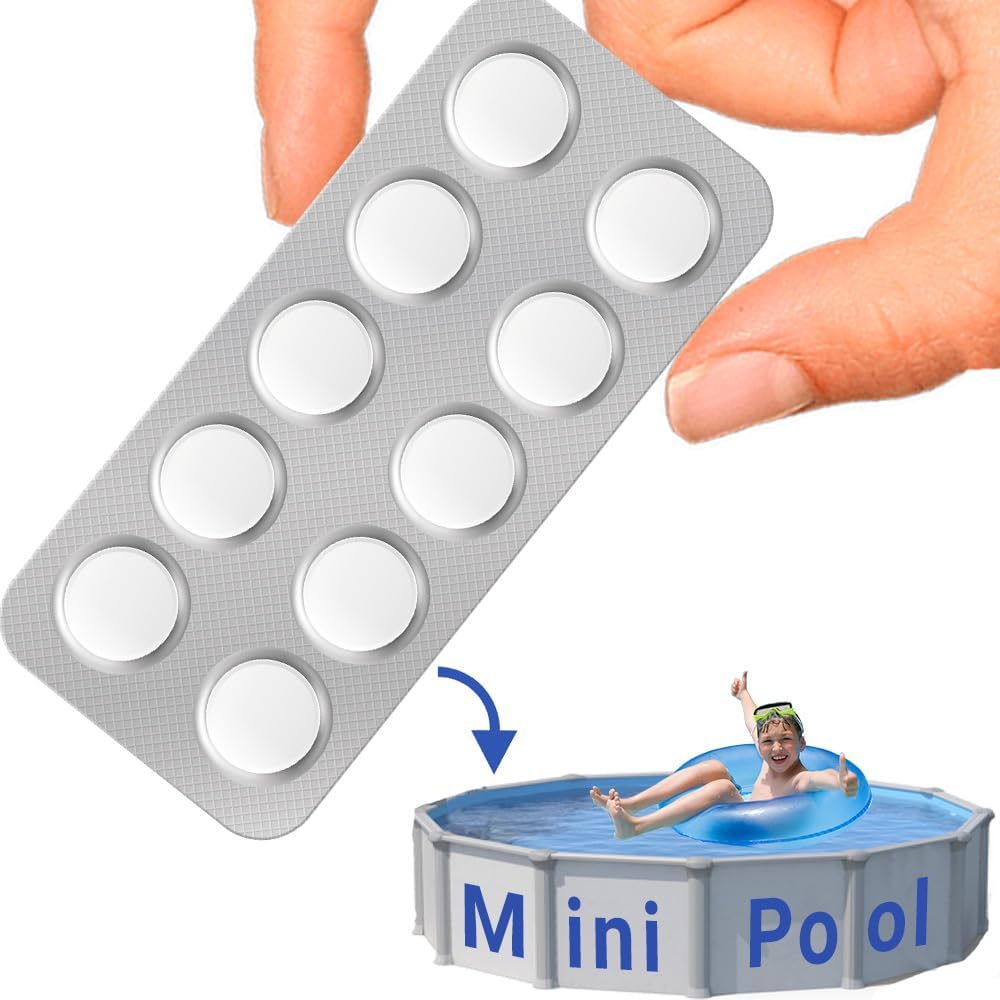Meinpool24.de 200 Stück Mini - Chlortabletten a 5 Gramm = 1 kg ...