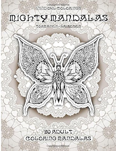 Vivid Owl Coloring's Mighty Mandalas: Adult Coloring Book: Arto ...