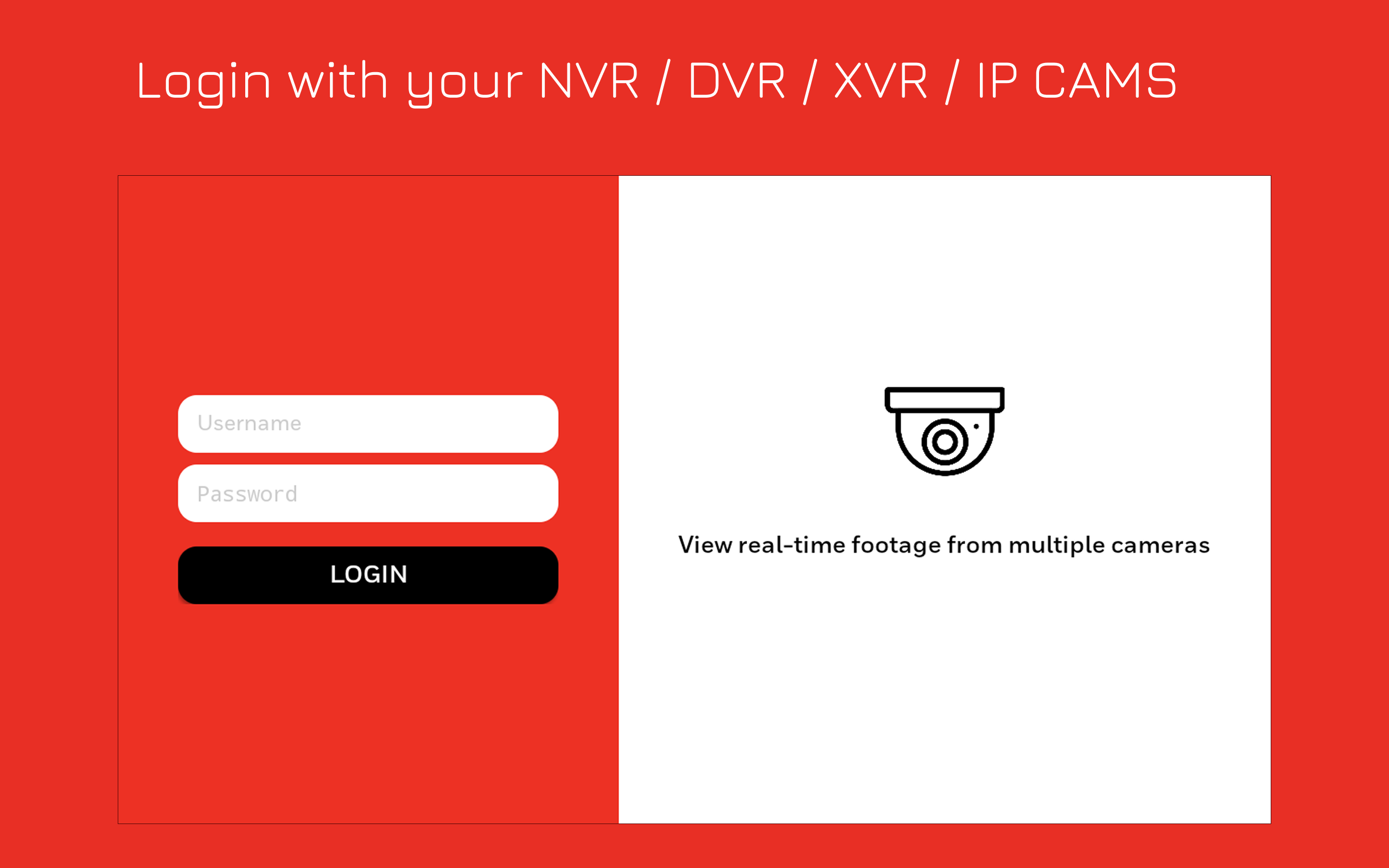 CCTV Camera Viewer - Stream your Cameras - App on Amazon Appstore