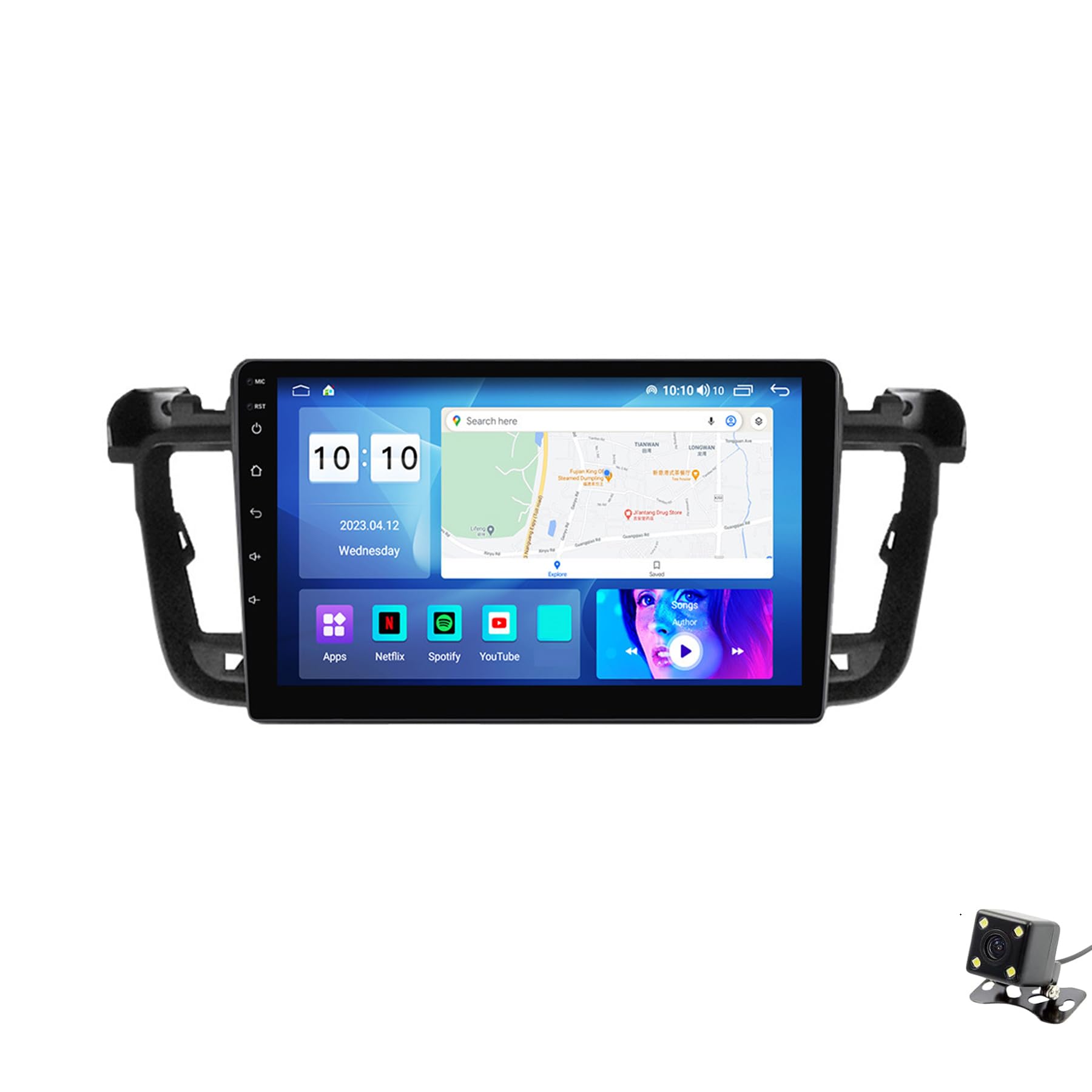 PARTS ONLY* Android 12 Head Unit 2 Din Car Stereo Sat Nav for sale ...